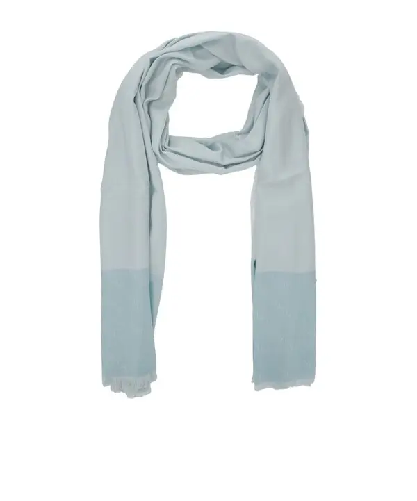 TWINSET Fringed Hem Scarf - Gray