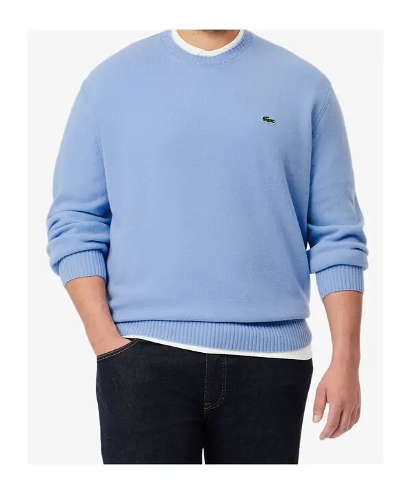 Lacoste Ribbed Crewneck Knitwear