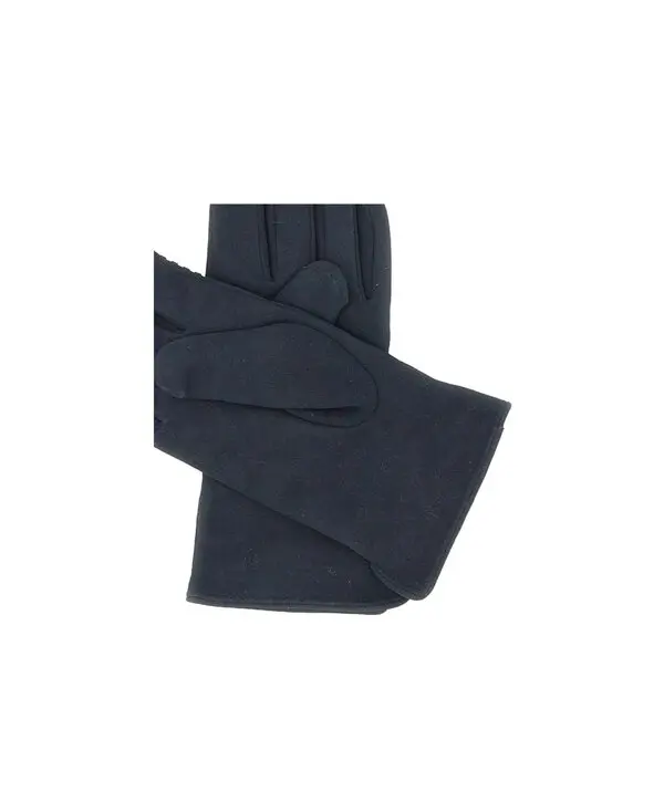 GIANNI CHIARINI Logo Rivet Suede Gloves