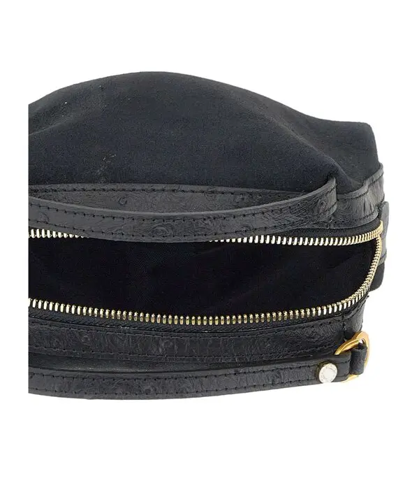 GIANNI CHIARINI Alifa Suede Handbag