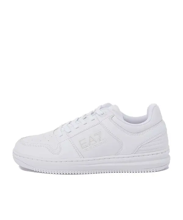 EA7 Embossed-logo Sneakers
