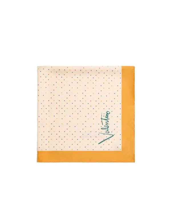 Valentino Garavani Multicolour Starry Silk Scarf