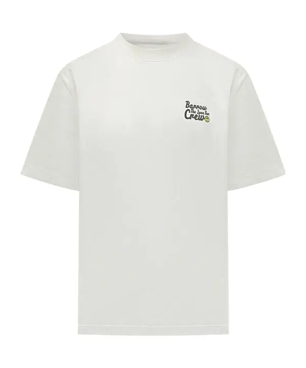 BARROW Printed Crewneck T-shirt