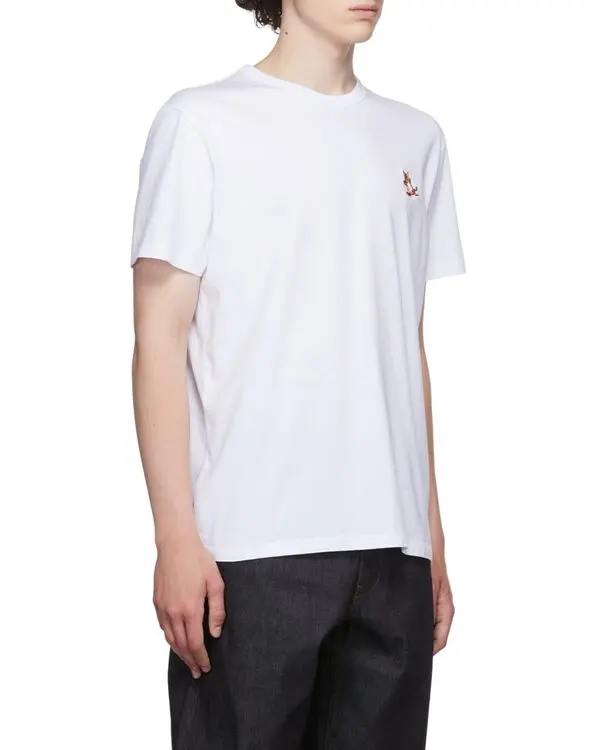 Maison Kitsuné Logo Printed Crewneck T-shirt