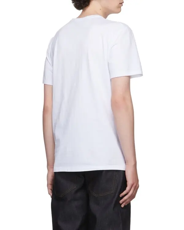 Maison Kitsuné Logo Printed Crewneck T-shirt