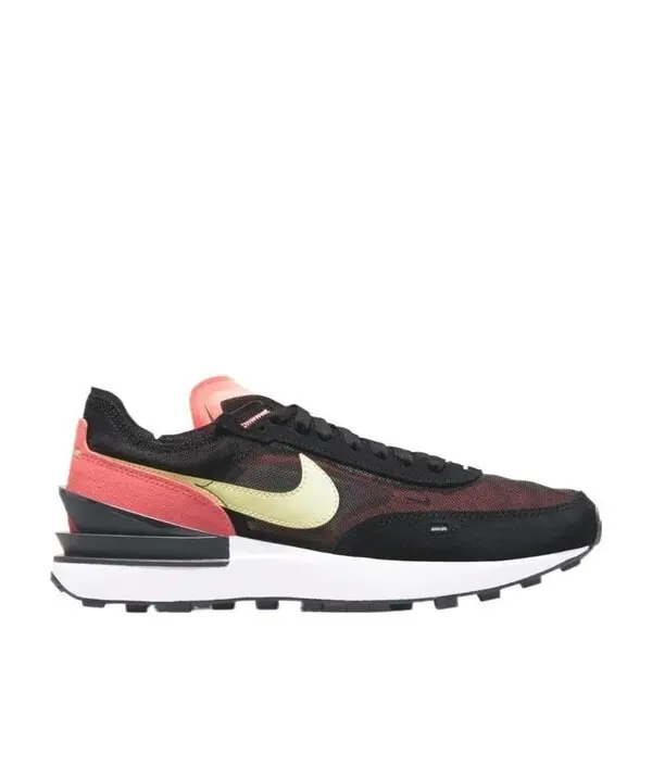 Nike Waffle One Lace-up Sneakers - Black