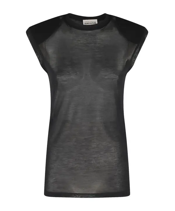 SEMICOUTURE Crew-neck Top