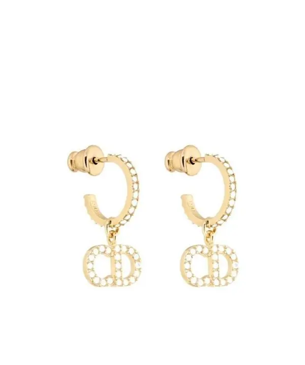 Dior Clair D Lune Earrings - Yellow