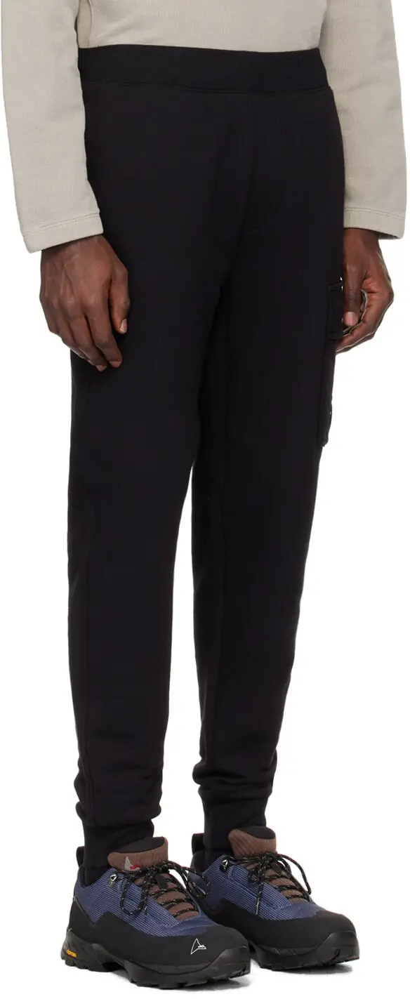 C.P. COMPANY Lens-detailed Tapered Leg Track Pants