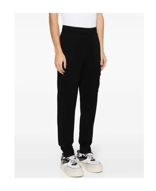 C.P. COMPANY Lens-detailed Tapered Leg Track Pants