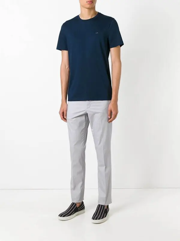 Michael Kors Logo Embroidered Crewneck T-shirt