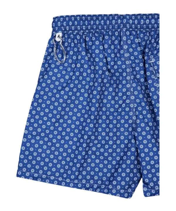 Fedeli Elastic Waist Printed Shorts