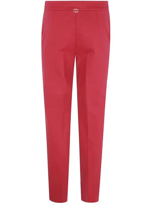 TWINSET Ironed Crease Cigarette Trousers