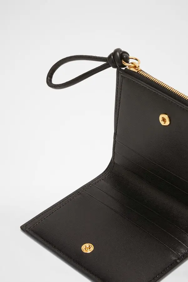 JIL SANDER Logo Printed Bi-fold Wallet