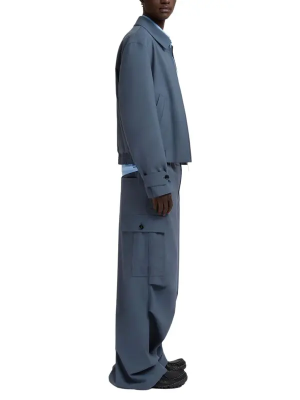 Marni Wide Leg Cargo Pants
