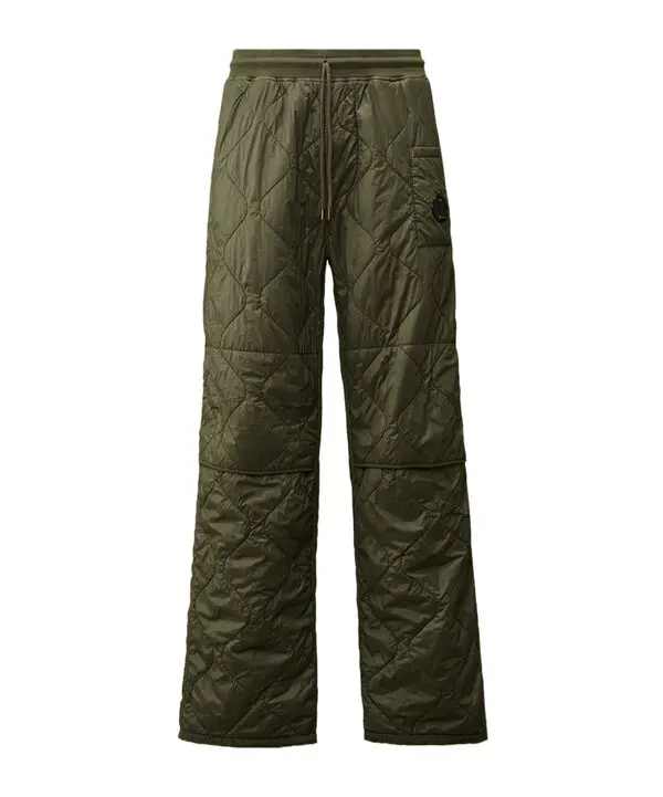 C.P. COMPANY Lens-detail Quilted Trousers