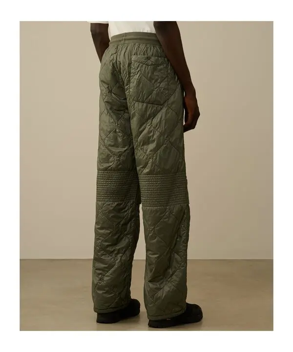 C.P. COMPANY Lens-detail Quilted Trousers