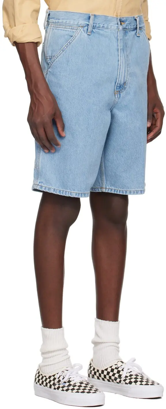 Carhartt Work In Progress Single Knee Denim Shorts