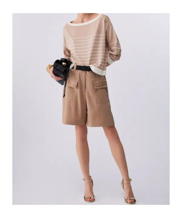 Liu Jo Striped Jumper