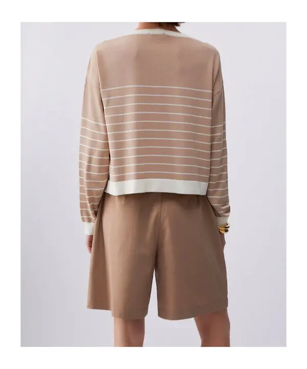 Liu Jo Striped Jumper