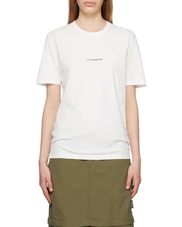 C.P. COMPANY Logo-printed Crewneck T-shirt