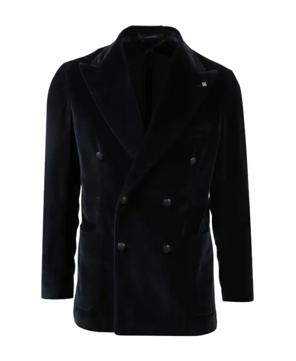 Tagliatore Double-breasted Long-sleeved Suit Jacket