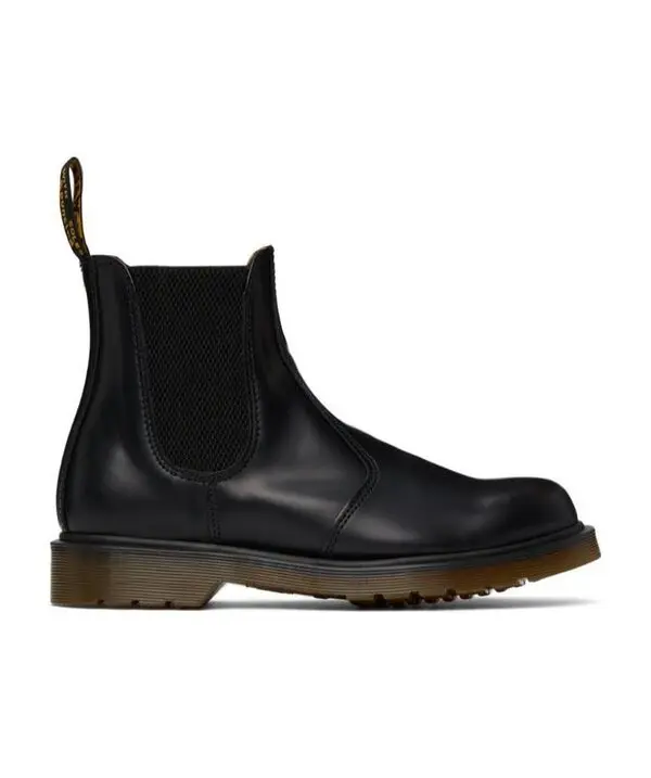 Dr. Martens Logo Spliced Ankle Boots