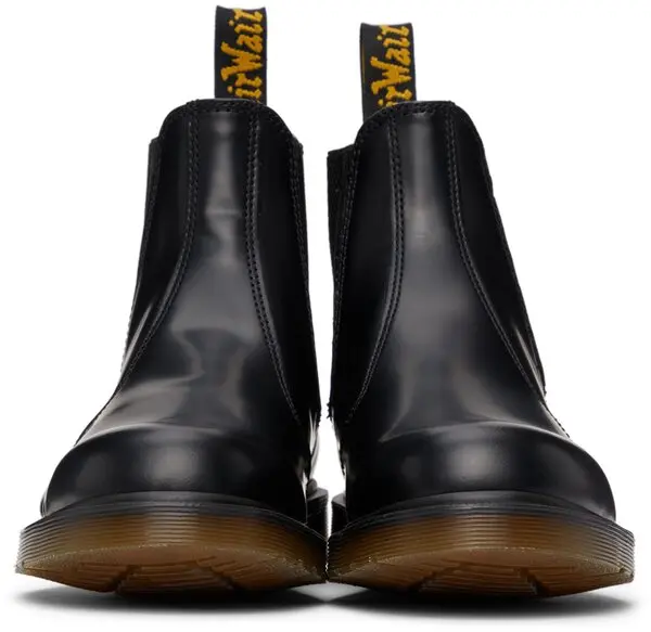 Dr. Martens Logo Spliced Ankle Boots