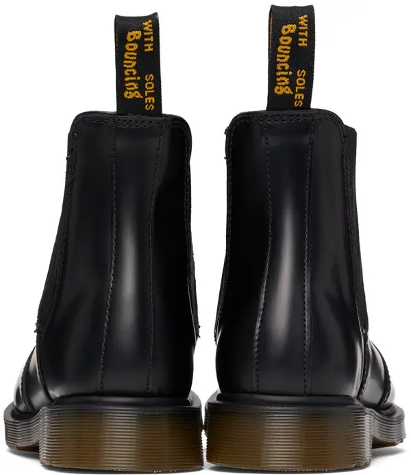 Dr. Martens Logo Spliced Ankle Boots