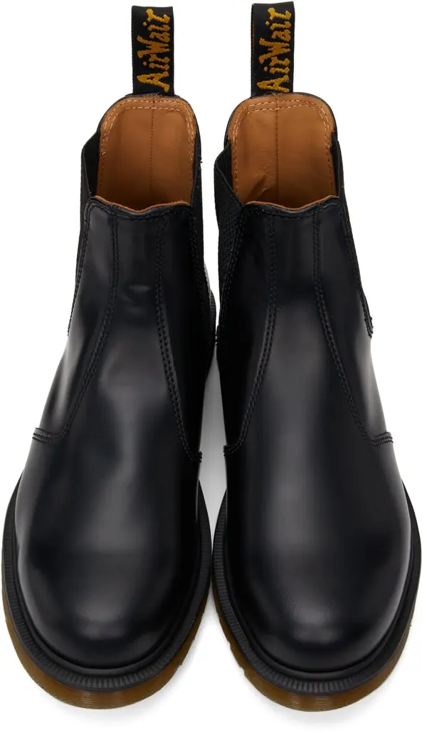 Dr. Martens Logo Spliced Ankle Boots