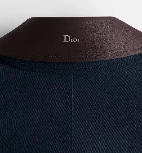 Dior Coat With Embroidered Detailing