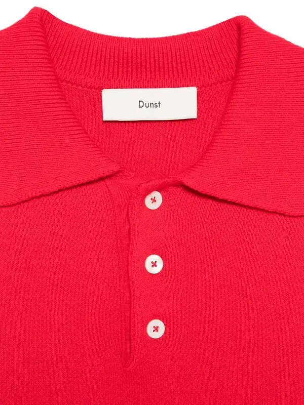 DUNST Button Collared Polo Shirt