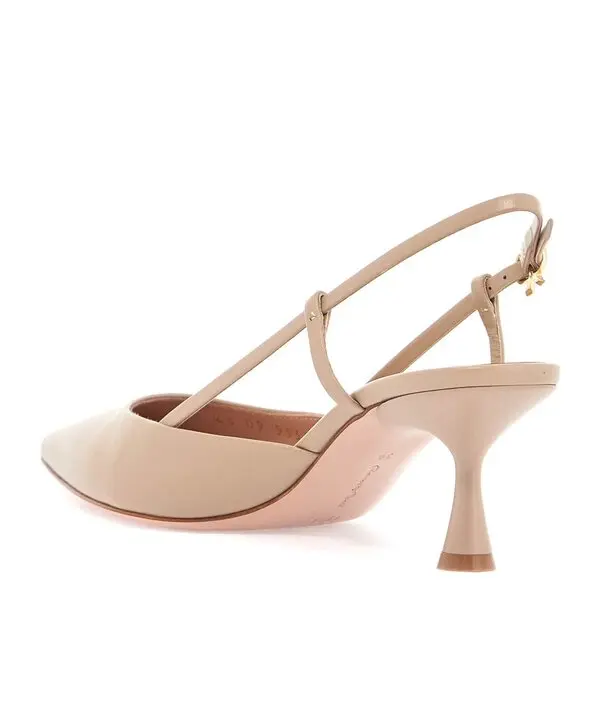 GIANVITO ROSSI Ascent Pointed-toe Slingback Pumps