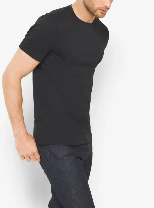 Michael Kors Mk Embroidered Crewneck T-shirt