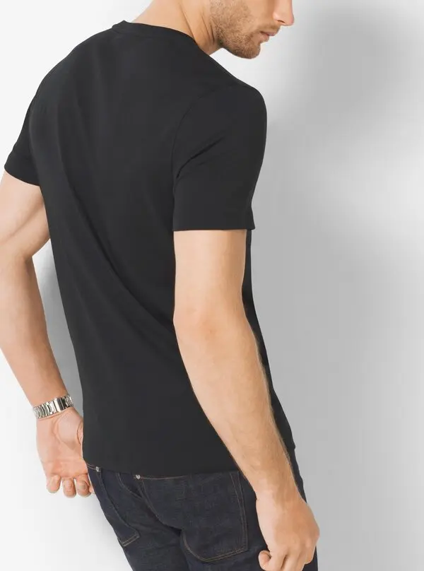Michael Kors Mk Embroidered Crewneck T-shirt