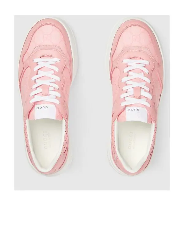 Gucci Gg Supreme Canvas Sneakers - White