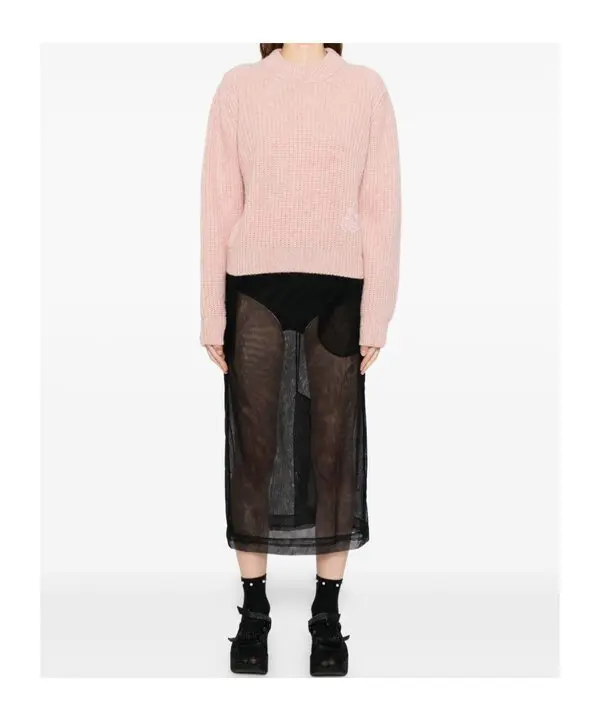 Cecilie Bahnsen Floral Knit Pullover