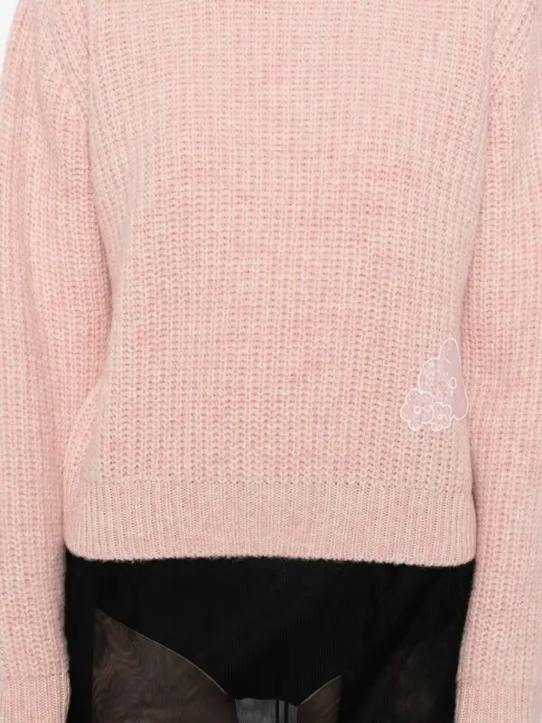 Cecilie Bahnsen Floral Knit Pullover