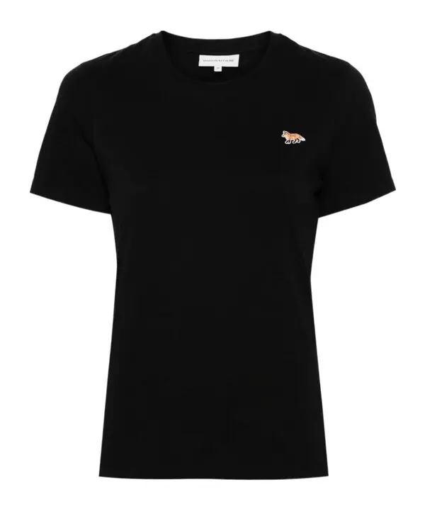 Maison Kitsuné Bold Fox Head Patch Crewneck T-shirt