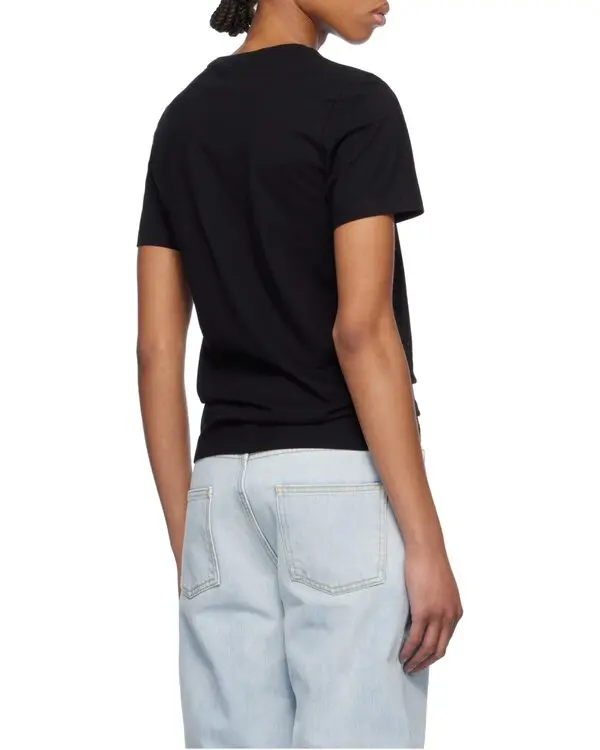 Maison Kitsuné Bold Fox Head Patch Crewneck T-shirt