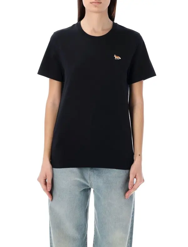 Maison Kitsuné Bold Fox Head Patch Crewneck T-shirt