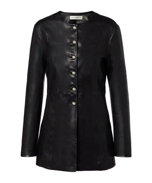 Nour Hammour Parlor Leather Jacket
