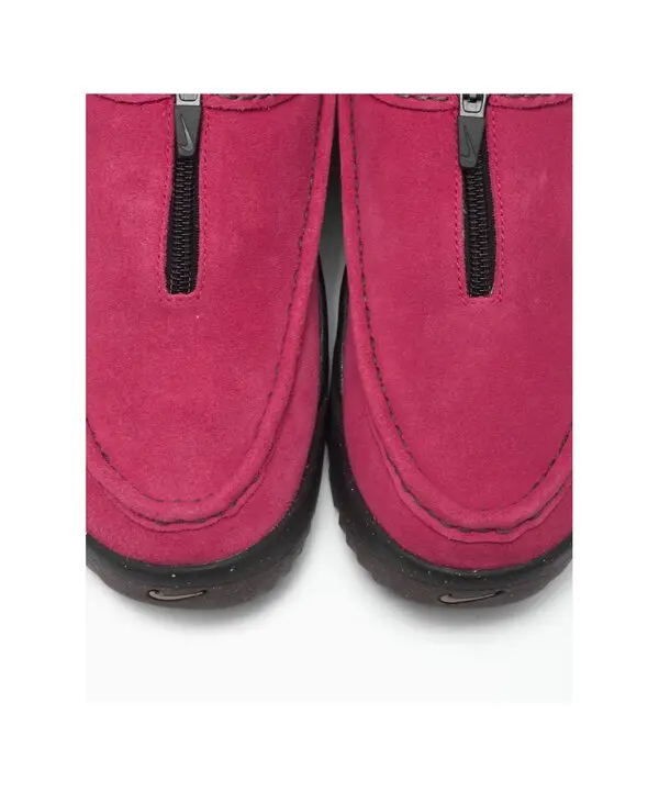 Nike Zip-front Suede Low-top Sneakers