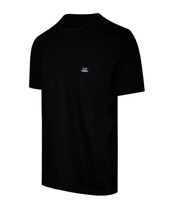 C.P. COMPANY Logo Embroidered T-shirt