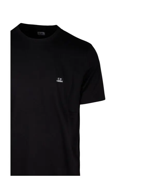C.P. COMPANY Logo Embroidered T-shirt