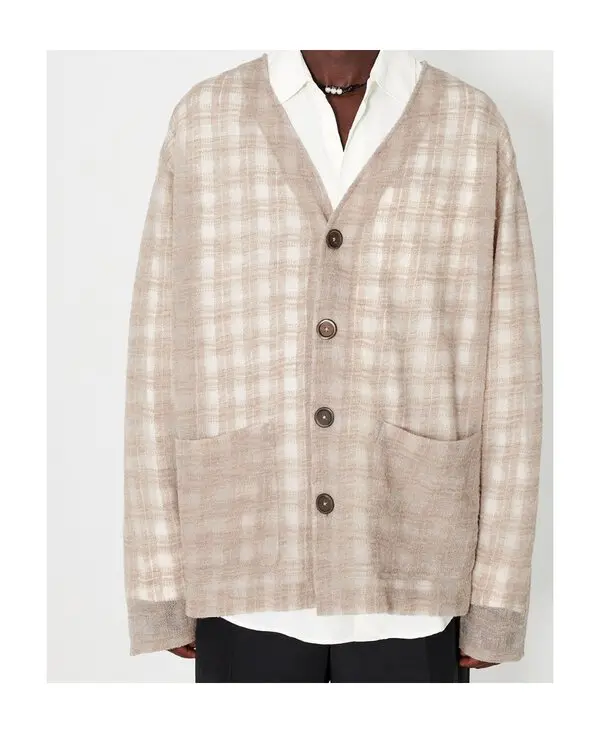 Our Legacy Checked Cardigan