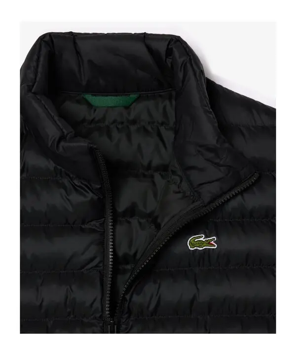 Lacoste Quilted Stand Collar Puffer Gilet