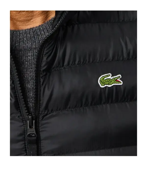 Lacoste Quilted Stand Collar Puffer Gilet
