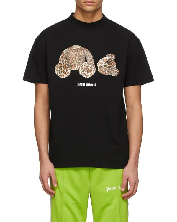 Palm Angels Teddy Bear-print Cotton T-shirt