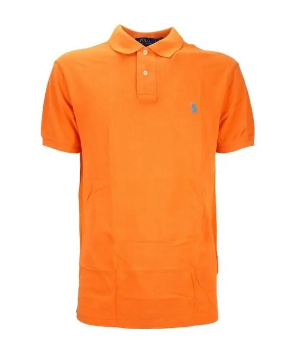 Polo Ralph Lauren Short Sleeve Polo Shirt - Orange
